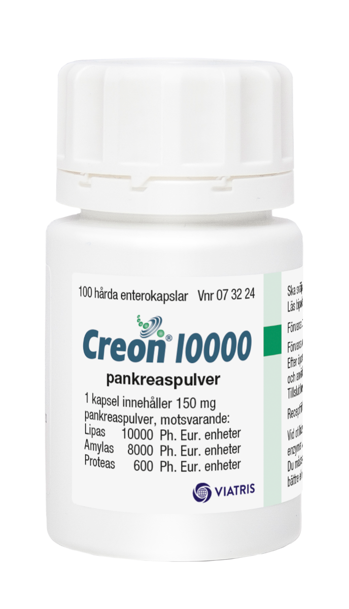 Creon 10000, enterokapsel, hård Viatris AB | DOZApotek.se